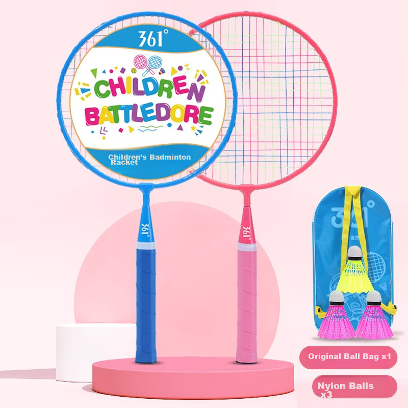 361° Badminton Racket for Children, Durable Racket for Ages 3-12 ...